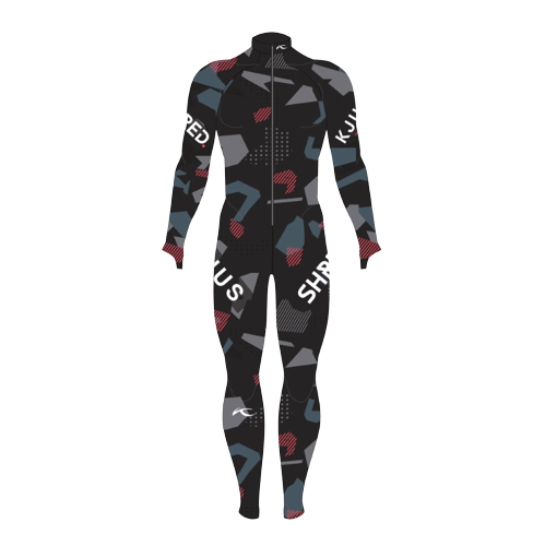 Lyžiarska kombinéza SHRED x KJUS Ski Race Suit Night Flash Unpadded ...
